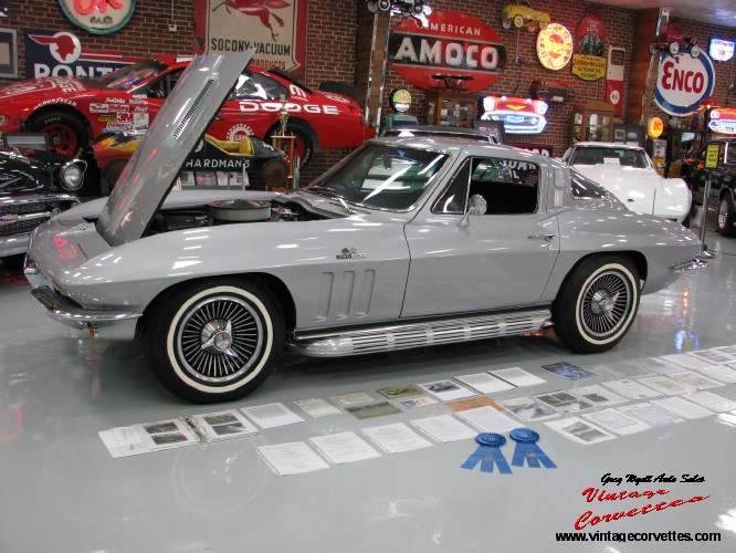 1965 Corvette Coupe “Rare” Silver Pearl 396-425hp “Sold “ - Vintage ...