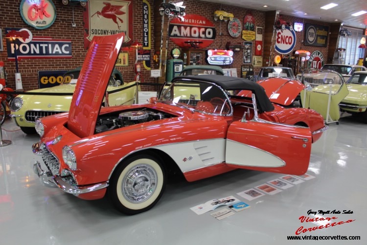 1958 Corvette Signet Red 245hp 4 Speed “Sold “ - Vintage Corvettes