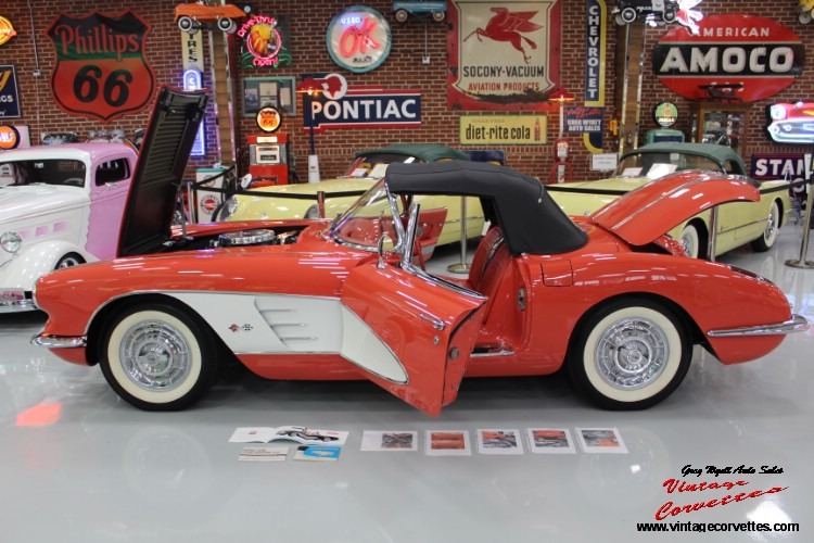 1958 Corvette Signet Red 245hp 4 Speed “Sold “ - Vintage Corvettes