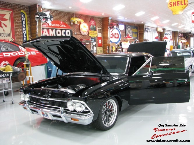 1966 Chevelle Black Pro Touring /Resto Mod LS 6 Speed “Just In Reduced ...